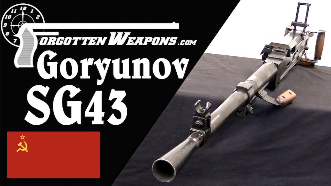Goryunov SG43: Russia Replaces the Maxim - History of Weapons & War