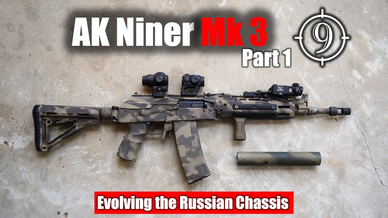 AK Niner Mk3 - the Russian night-fighter Pt. 1 ( Saiga AK102 + SAG Mk3 ...