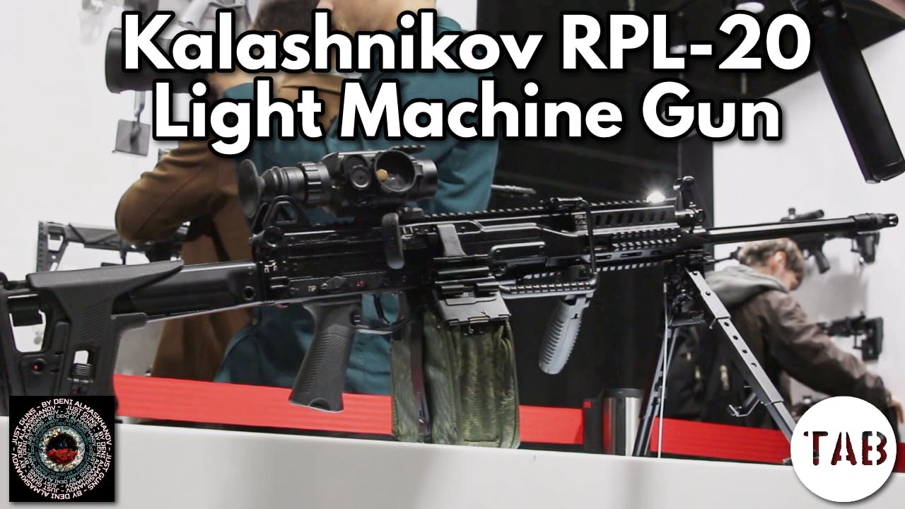Russia's New Light Machine Gun - RPL-20 - History of Weapons & War