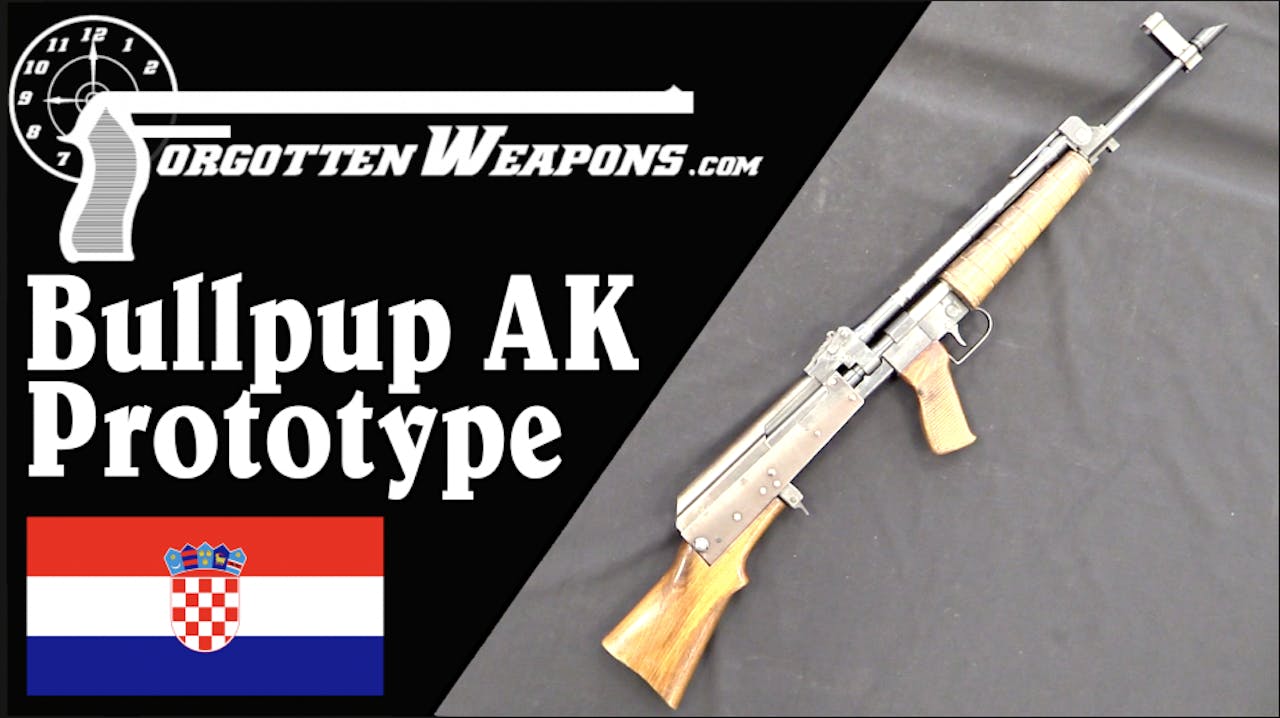 Croatia's Prototype Bullpup AK Conversion - History of Weapons & War