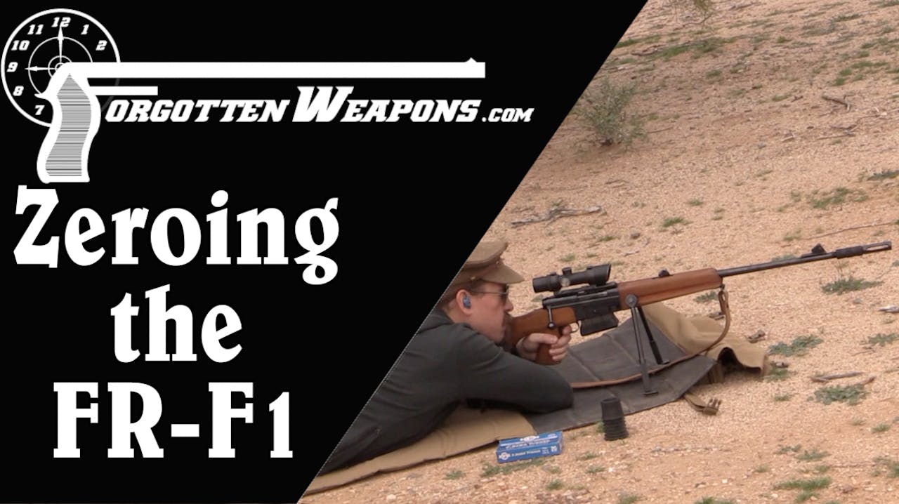Zeroing the FR-F1 - History of Weapons & War