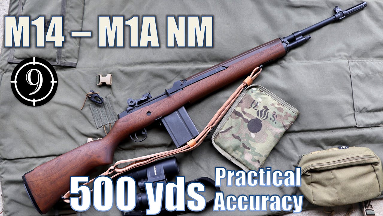 US Rifle M14 to 500yds: Practical Accuracy (Springfield Armory M1a NM ...
