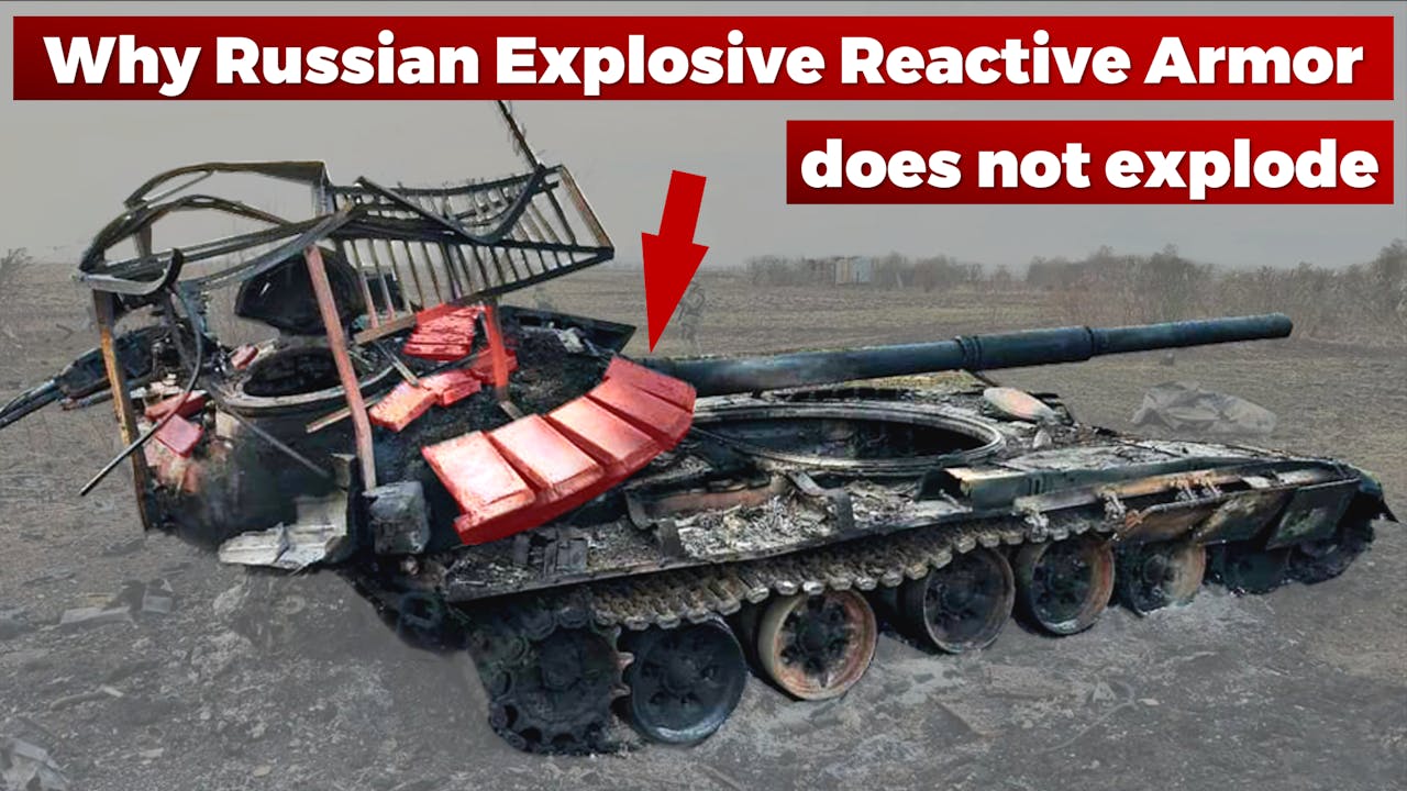 Why does Russian Explosive Reactive Armor not explode? - History of ...