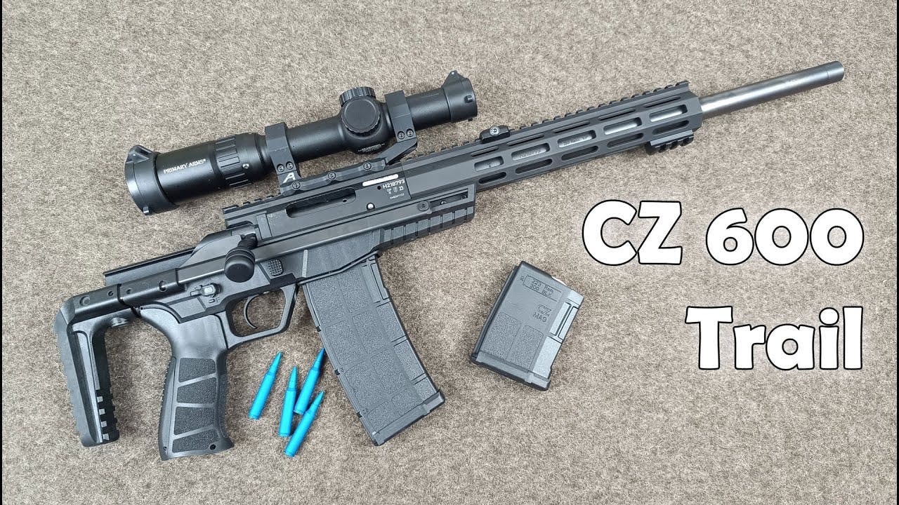 CZ 600 Trail .223 Rem In Detail - History of Weapons & War