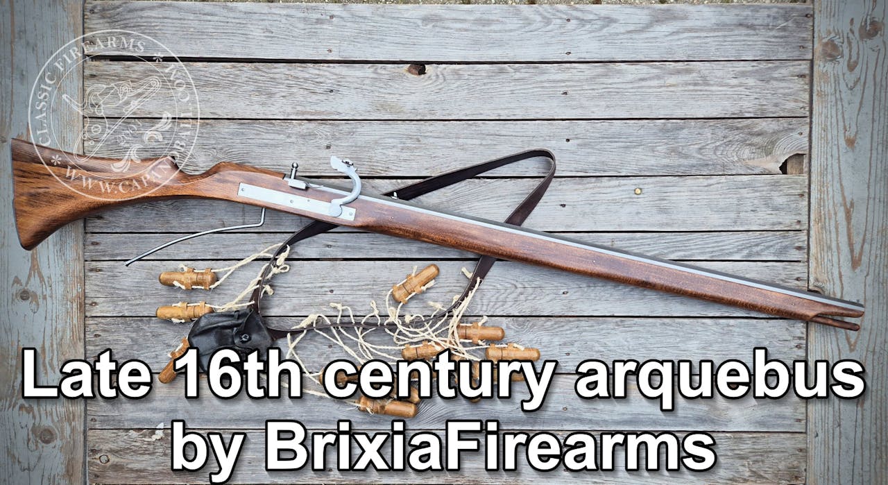 Late 16th century arquebus by Brixia on land, sea and horseback ...