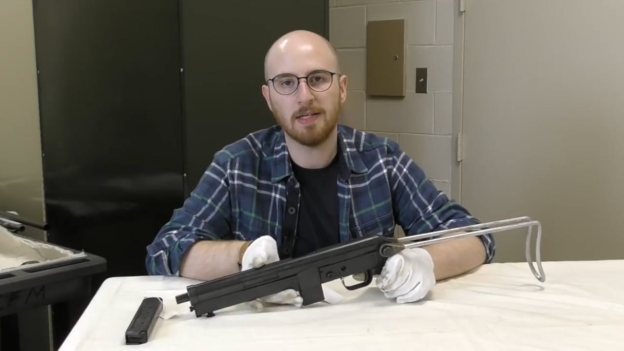 Winchester Experimental Submachine Gun - History of Weapons & War