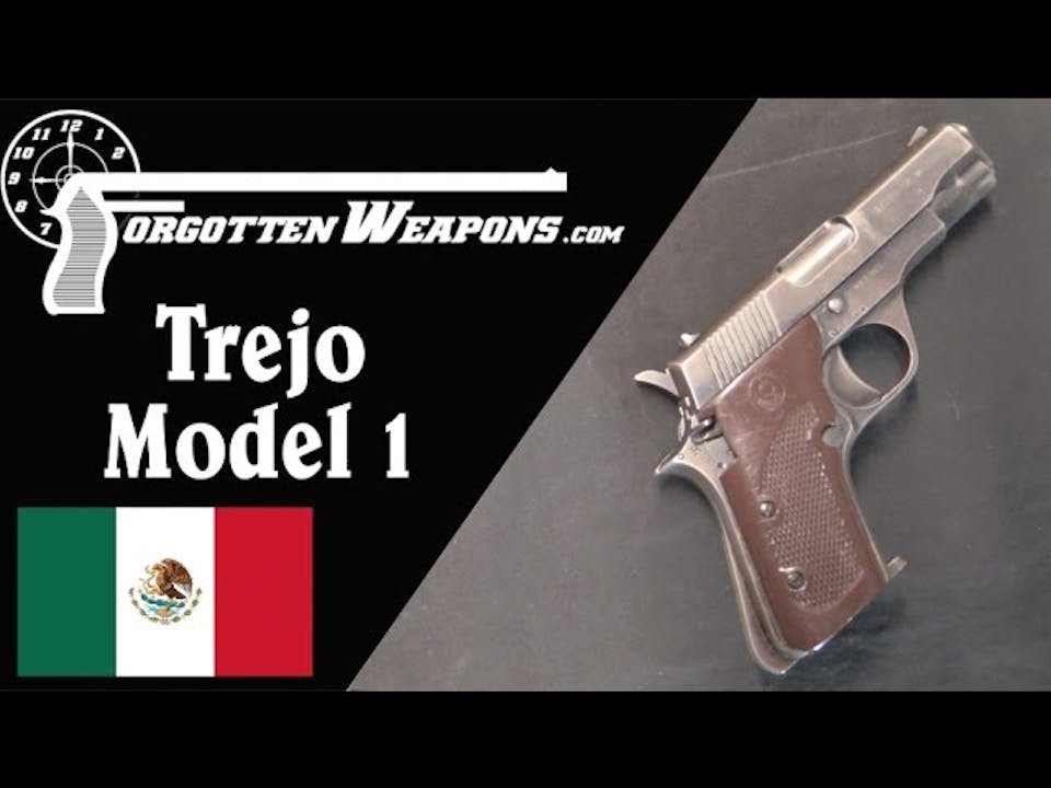Trejo Model 1 Machine Pistol: Shooting and History - History of Weapons ...