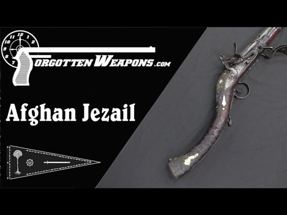 Afghan Traditional Jezail - History of Weapons & War