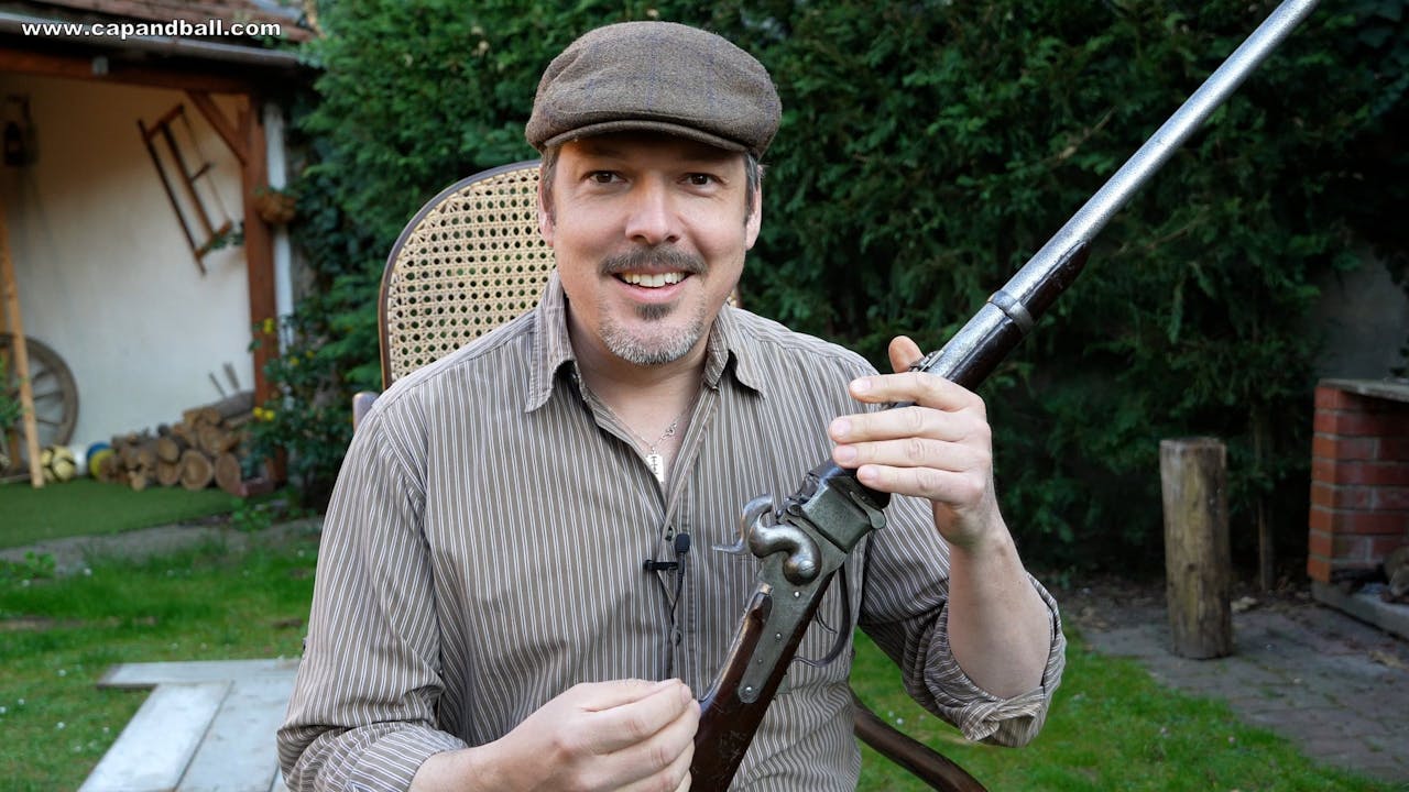 How the pellet priming system works on an original 1863 M Sharps ...
