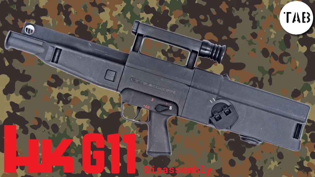 HK G11 Disassembly & How It Works! - History of Weapons & War