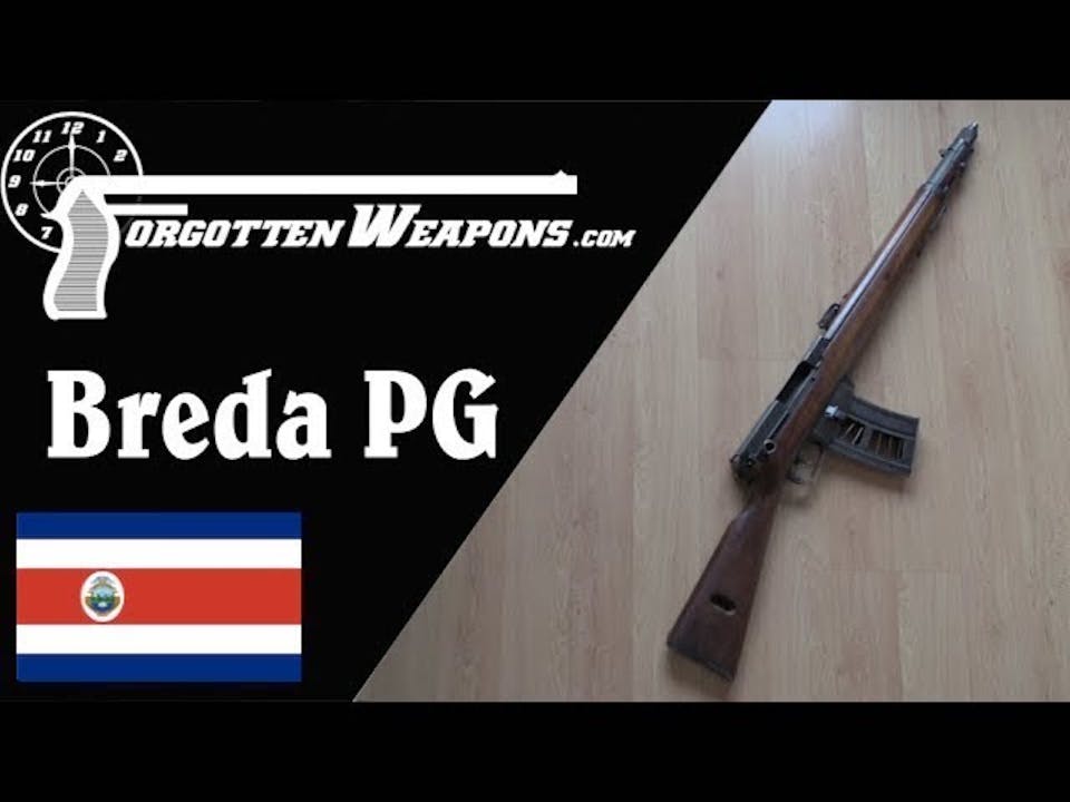 Costa Rican Breda PG: The First Burst-Fire Rifle - History of Weapons & War