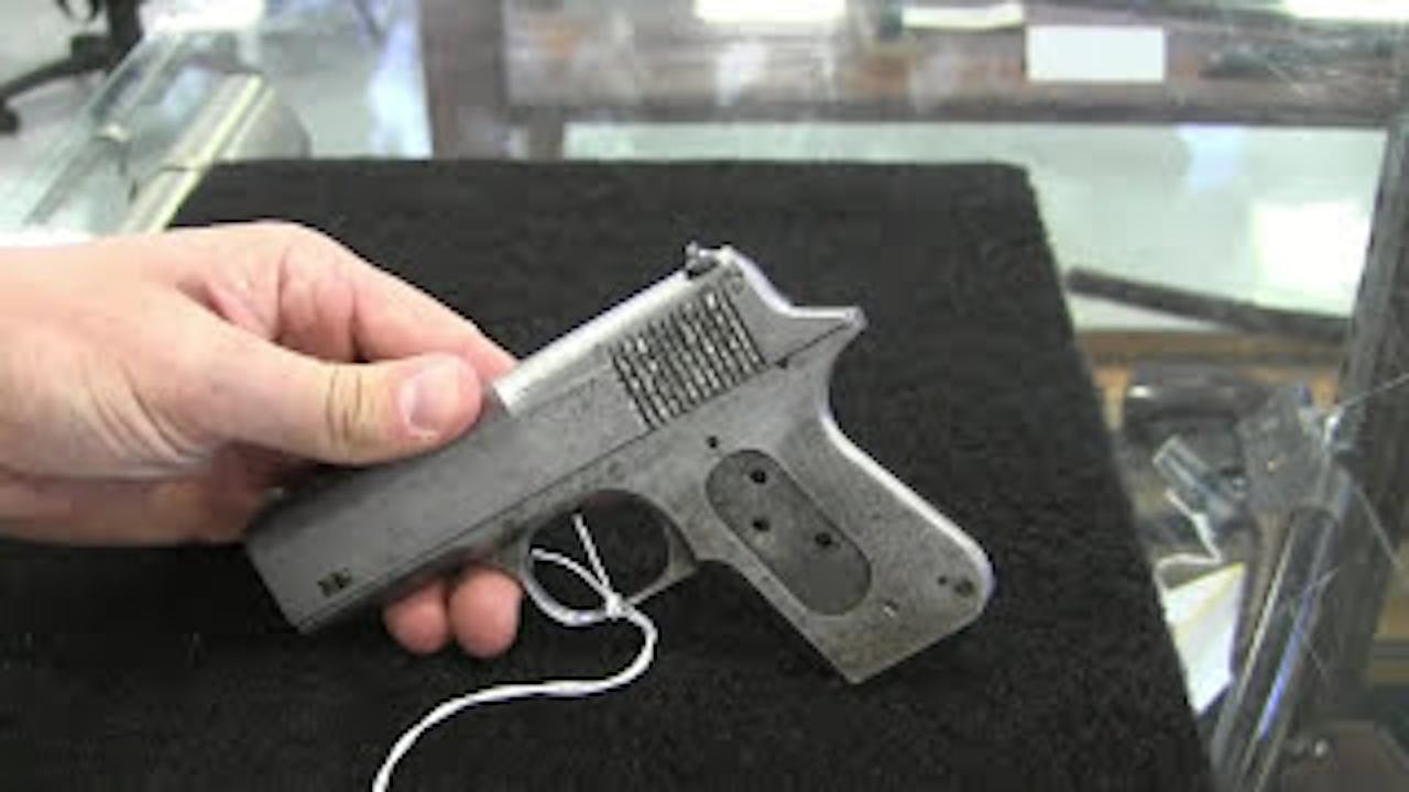 Colt .380 Prototype Pistol - History of Weapons & War