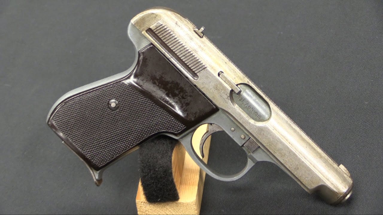 Gustloff Prototype Pistol - History of Weapons & War