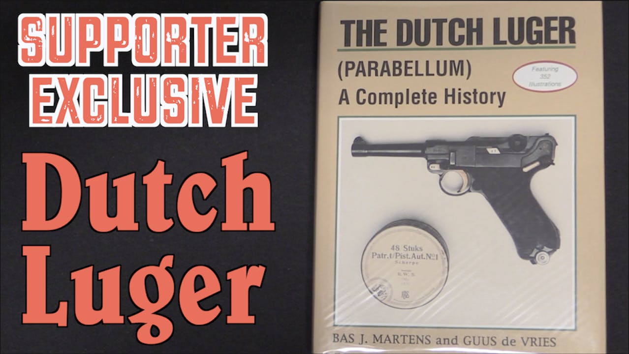 Book Review: The Dutch Luger (Parabellum) - A Complete History ...