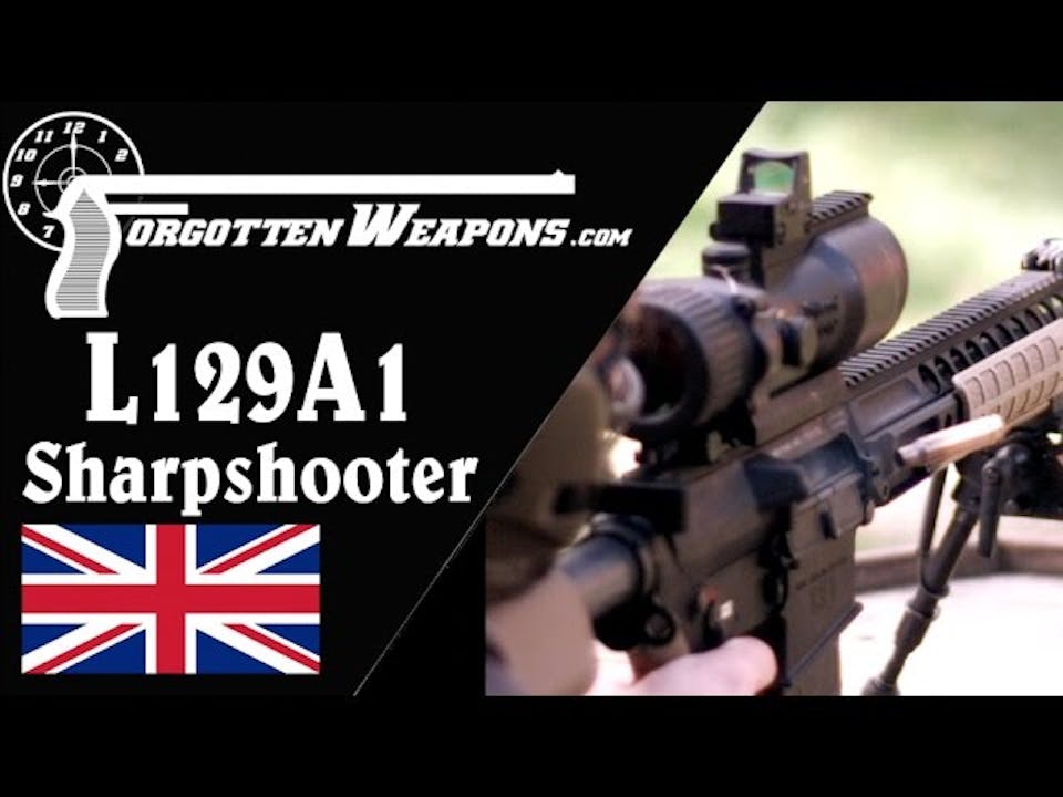 British L129A1 Sharpshooter Rifle - History of Weapons & War