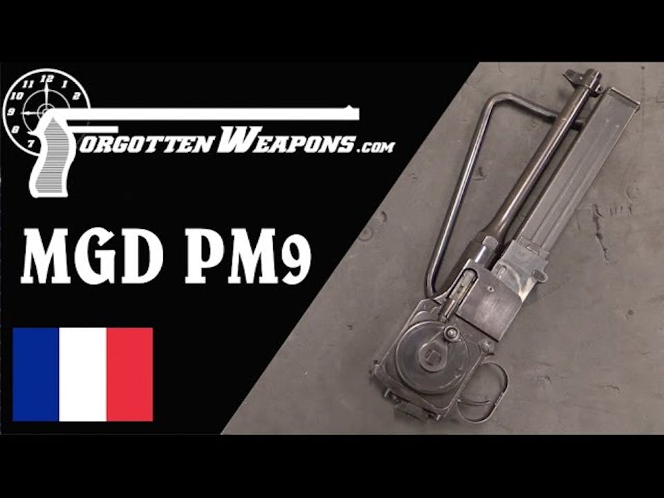 MGD PM9 Rotary-Action Submachine Gun - History of Weapons & War