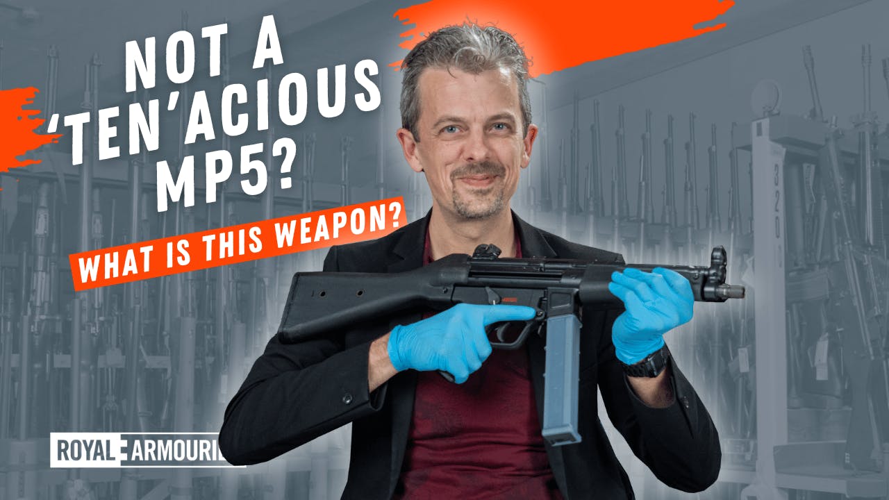 MP5/10: FBI's super-charged submachine gun - Royal Armouries - History of Weapons & War