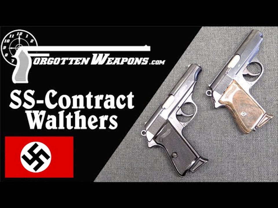 SS-Contract Walther PP and PPK Pistols - History of Weapons & War