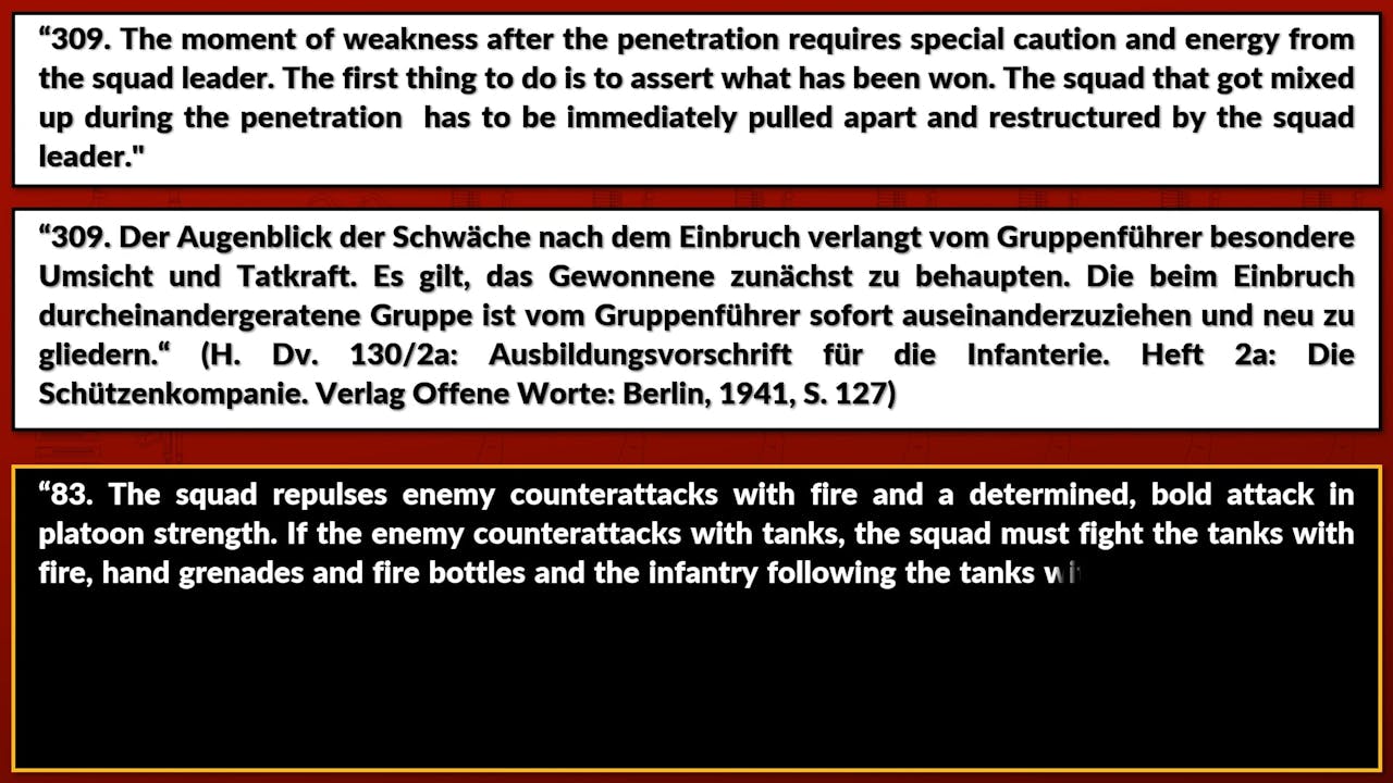 Soviet Squad Tactics in World War 2 - History of Weapons & War