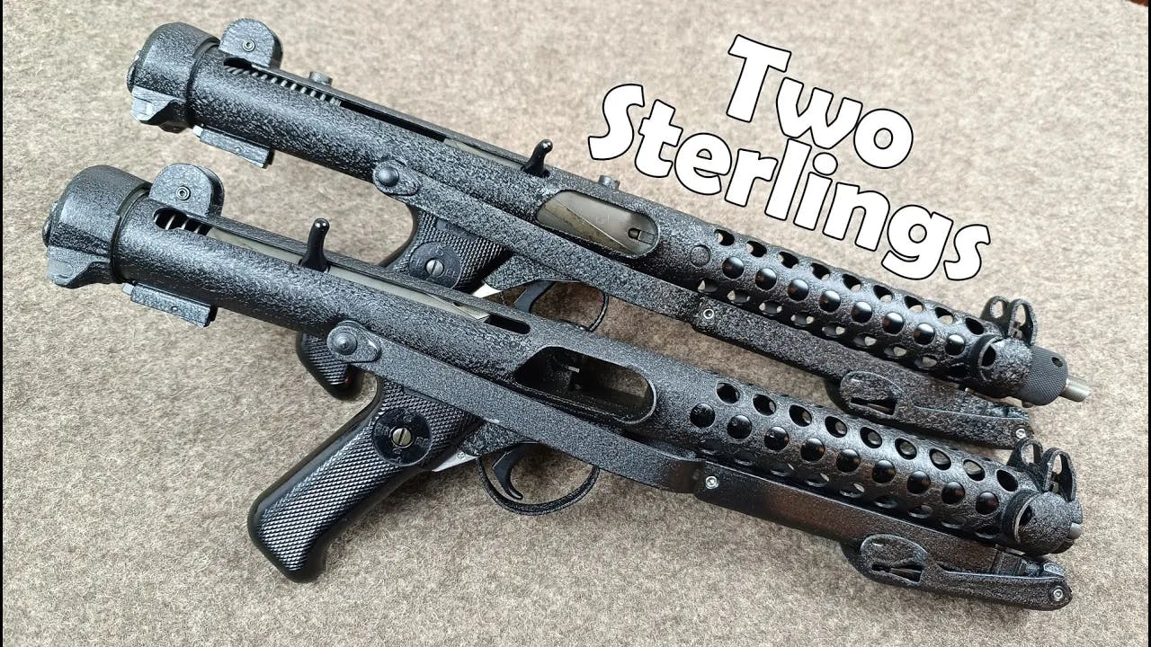Tale of Two Sterlings: Mk.4 (open bolt) vs Mk.6 (closed bolt) First ...