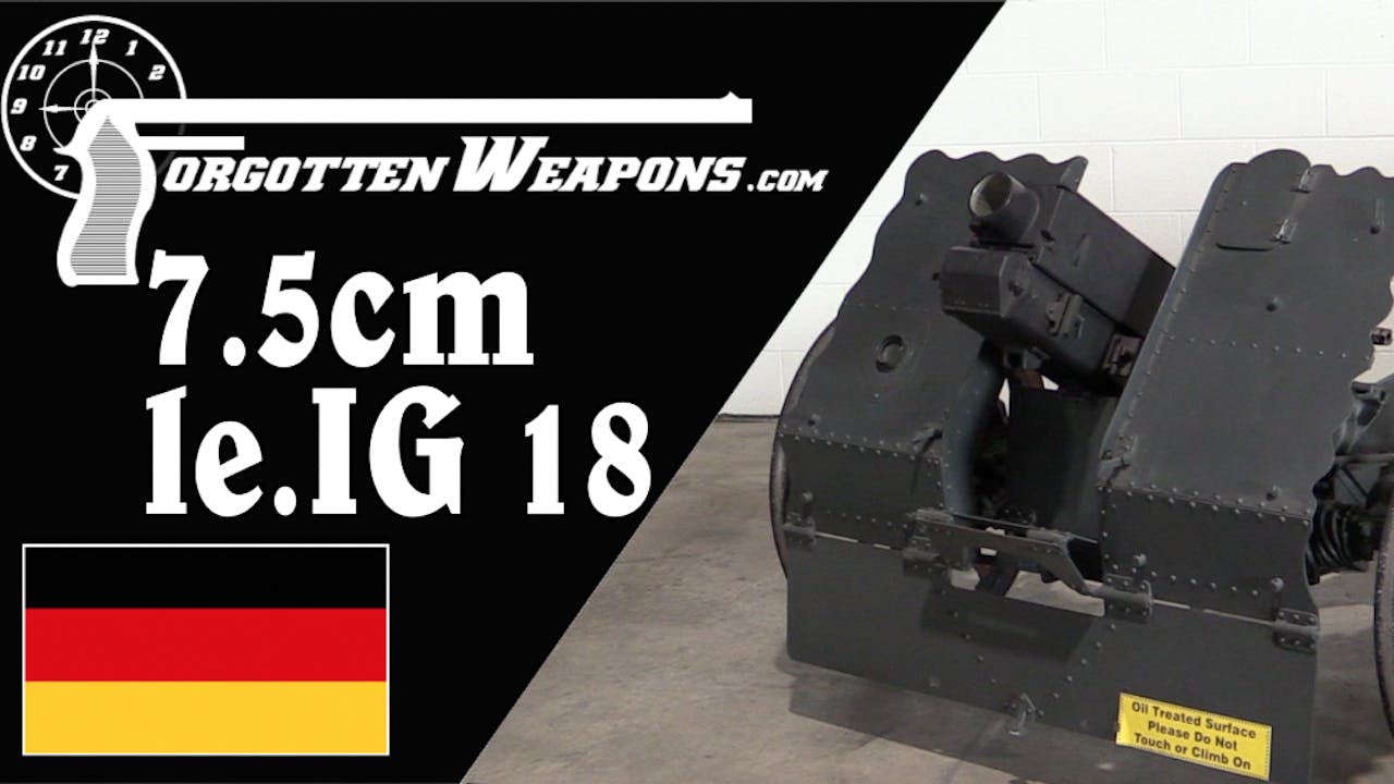 Germany's New Light Howitzer: the 7.5cm le.IG 18 - History of Weapons & War