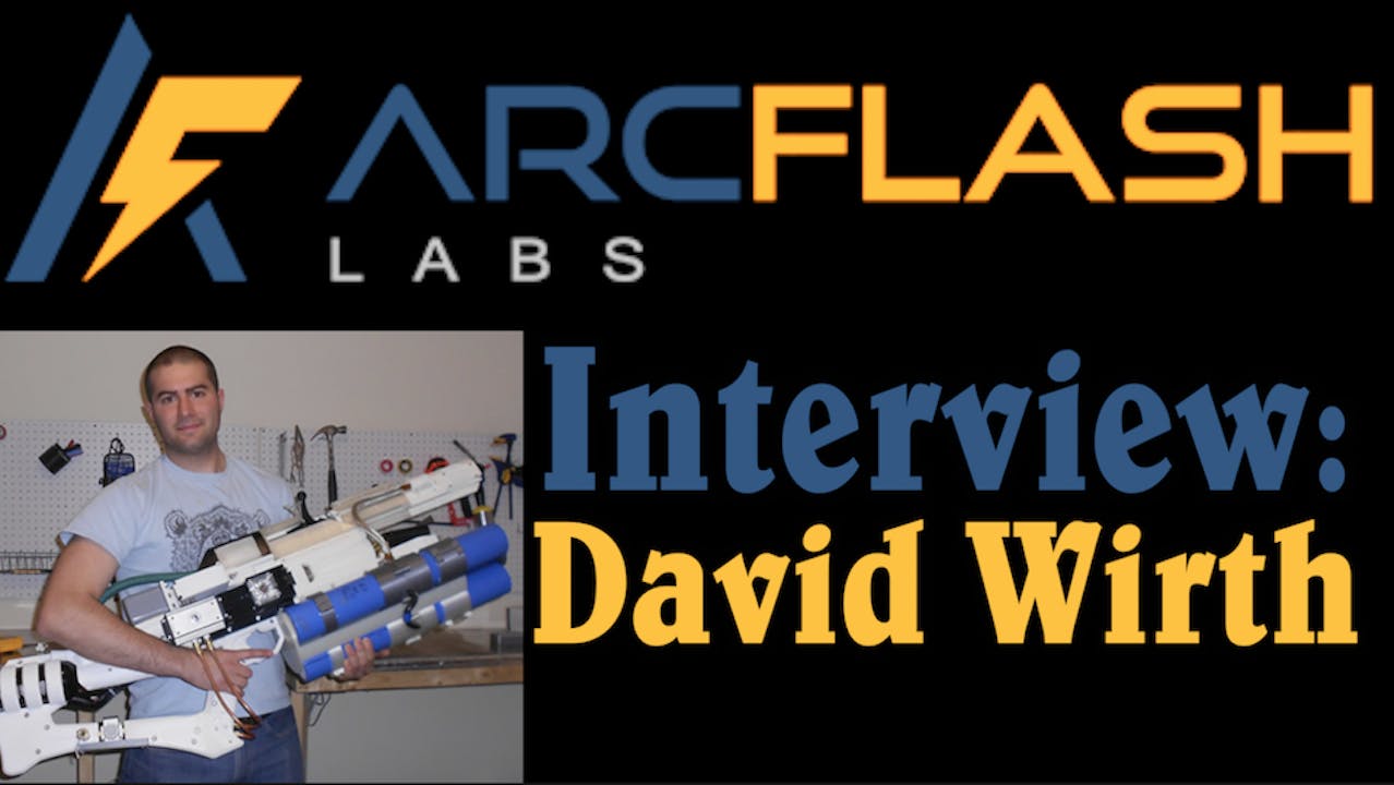 The Reality of Gauss Rifles and Coil Guns w/ David Wirth of Arcflash Labs - History of Weapons & War
