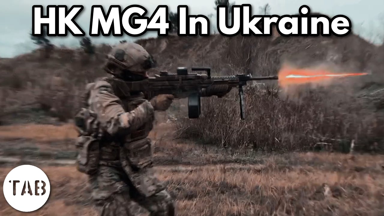HK MG4 in Ukraine - The Armourer's Bench - History of Weapons & War