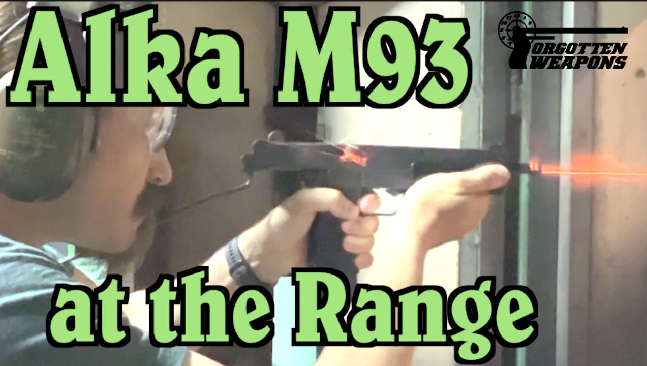 MAC/Skorpion Hybrid at the Range: the Alka M93 - History of Weapons & War