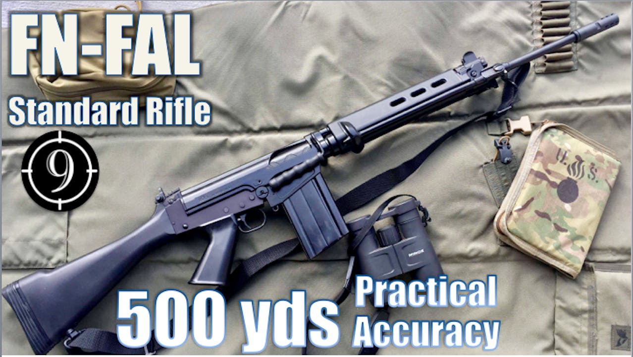 DSA SA58 (FN FAL) to 500yds: Practical Accuracy - History of Weapons & War
