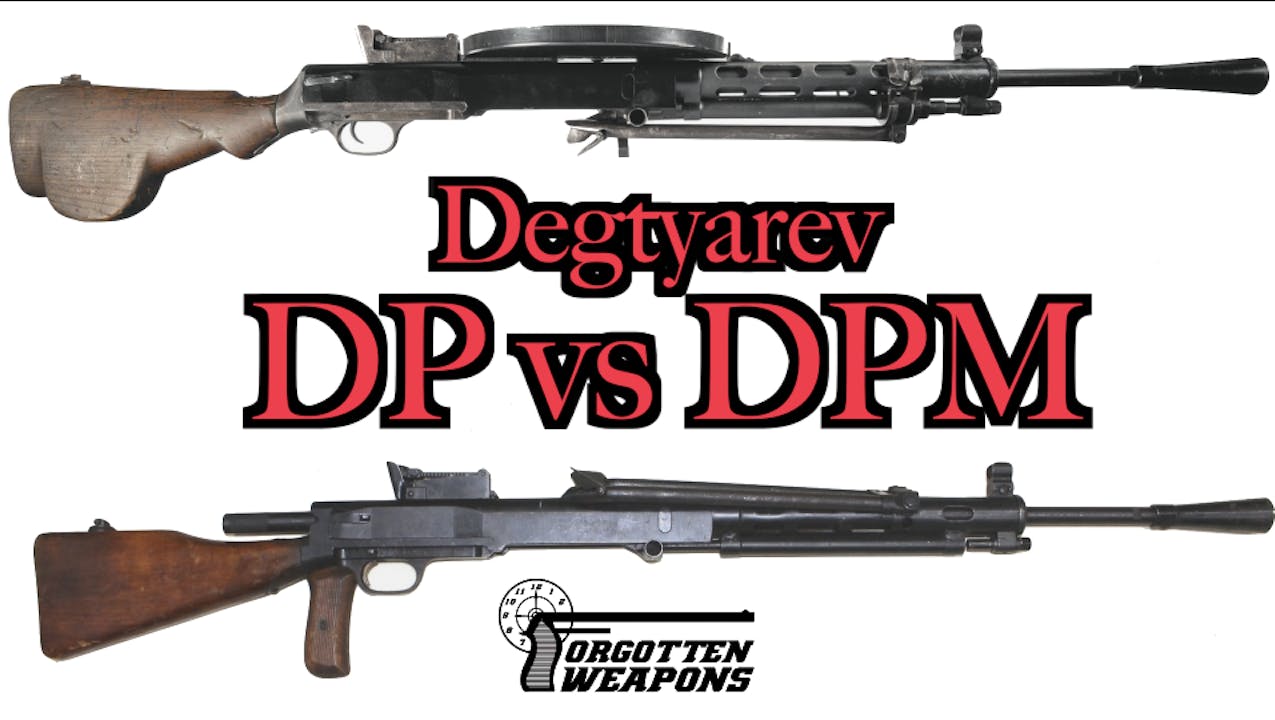 Degtyarev Upgrades: DP27 vs DPM - History of Weapons & War