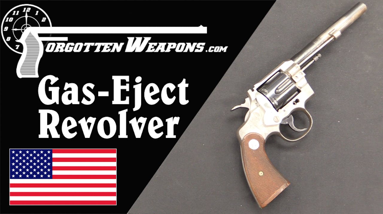 Colt Prototype Self-Ejecting Revolver - History of Weapons & War