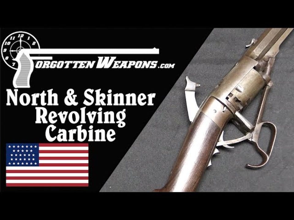 North & Skinner Wedge-Lock Revolving Rifle - History of Weapons & War