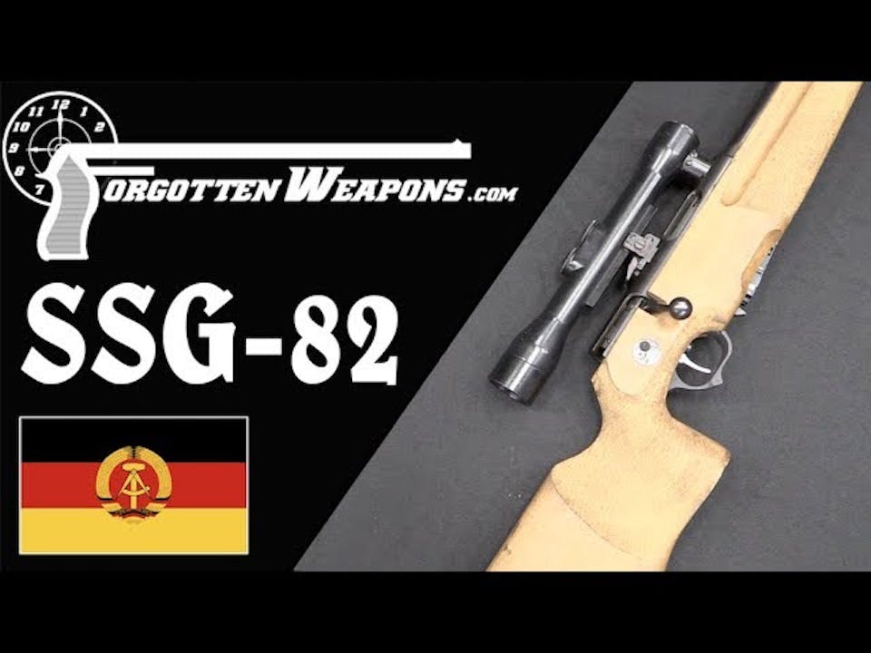 SSG-82: The Enigmatic East German Sniper Rifle - History of Weapons & War