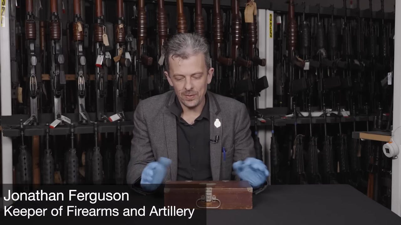 The 10 barrelled, bolt-action, self-defence pistol: The Testa multi ...