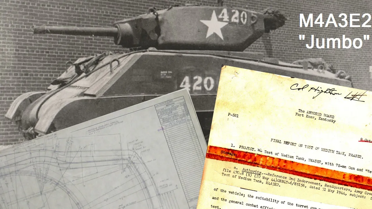 Assault Tank M4A3E2 "Jumbo" Sherman - History of Weapons & War