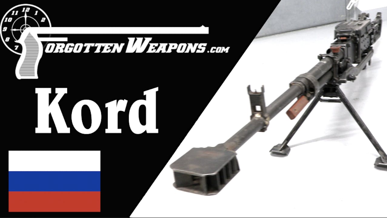 Kord: Russia's New .50 Cal Heavy Machine Gun - History of Weapons & War