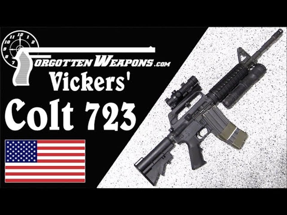Larry Vickers' Delta Force Colt 723 Carbine - History of Weapons & War