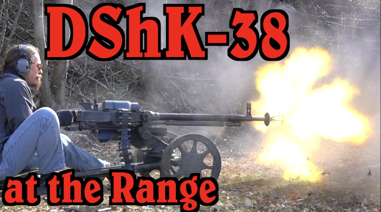 Russia's Big Fifty on the Range: DShK-38 - History of Weapons & War