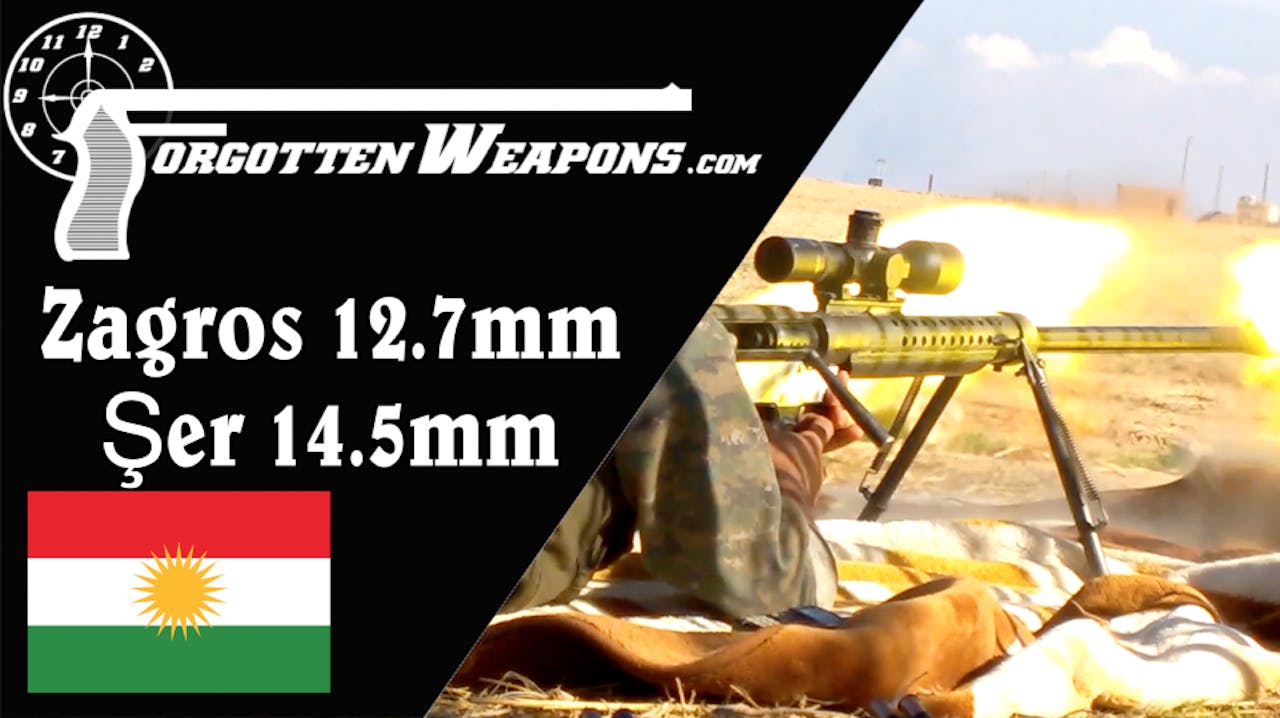 Kurdish 12.7mm Zagros and 14.5mm Şer Anti-Materiel Rifles - History of ...