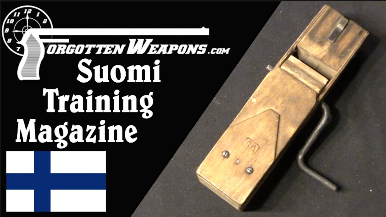 Suomi Noisemaker Training Magazine - History of Weapons & War