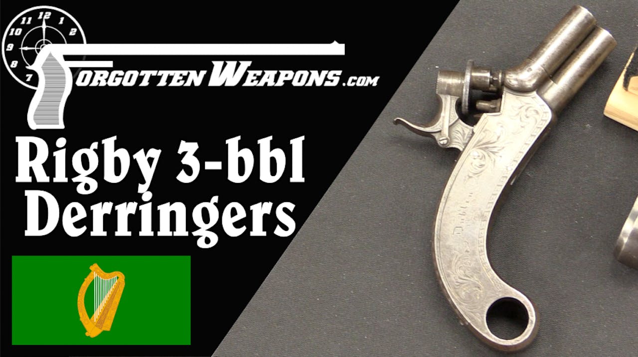Pair of Rigby Triple-Barrel Percussion Derringers - History of Weapons ...