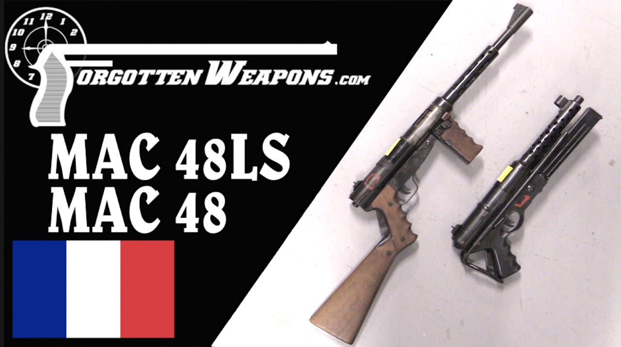 Chatellerault Experimental SMGs: MAC48 & 48LS - History of Weapons & War