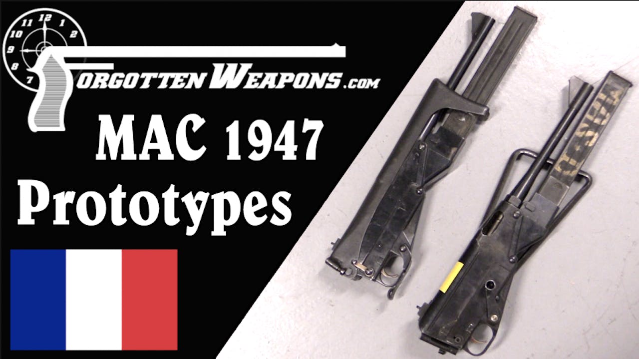 MAC Model 1947 Prototype SMGs - History of Weapons & War