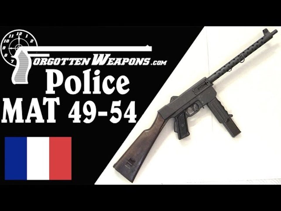 MAT 49-54 Police Submachine Gun - History of Weapons & War