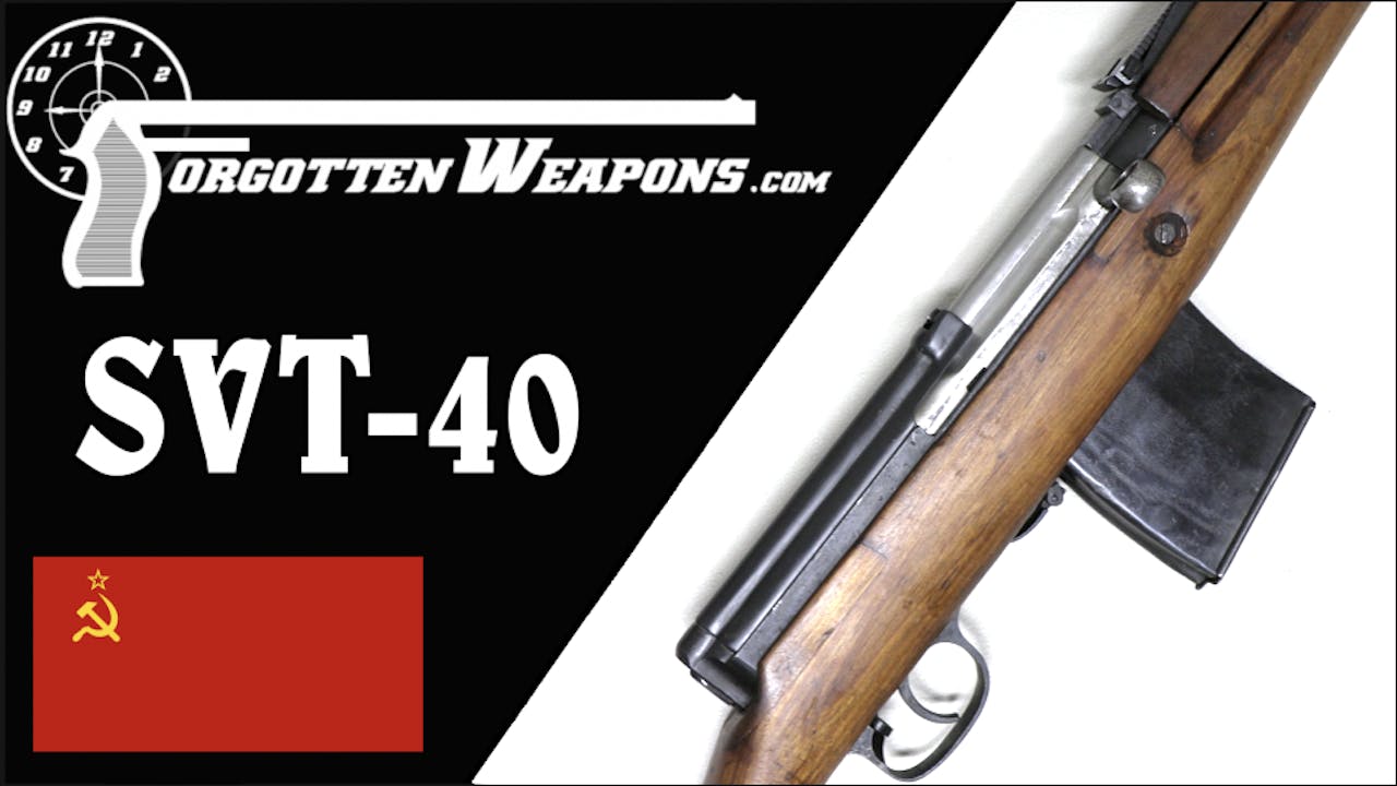 SVT-40: The Soviet Standard Semiauto from WW2 - History of Weapons & War