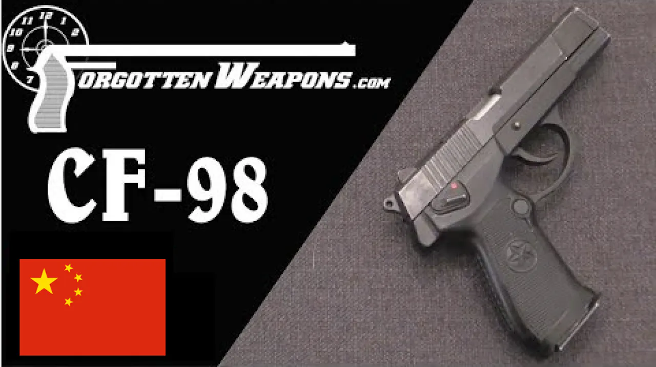 China's CF-98 Service Pistol - History of Weapons & War