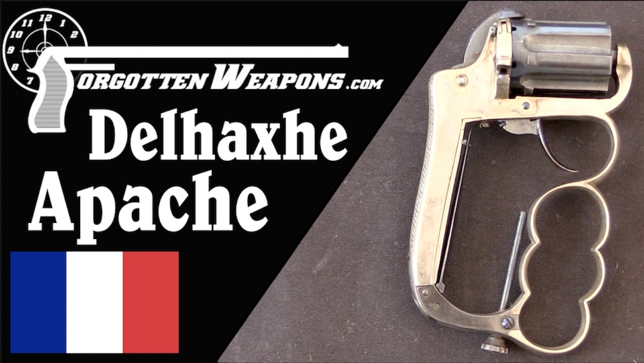 Delhaxhe "Apache": The Other French Knife-Knuckle-Gun - History of ...