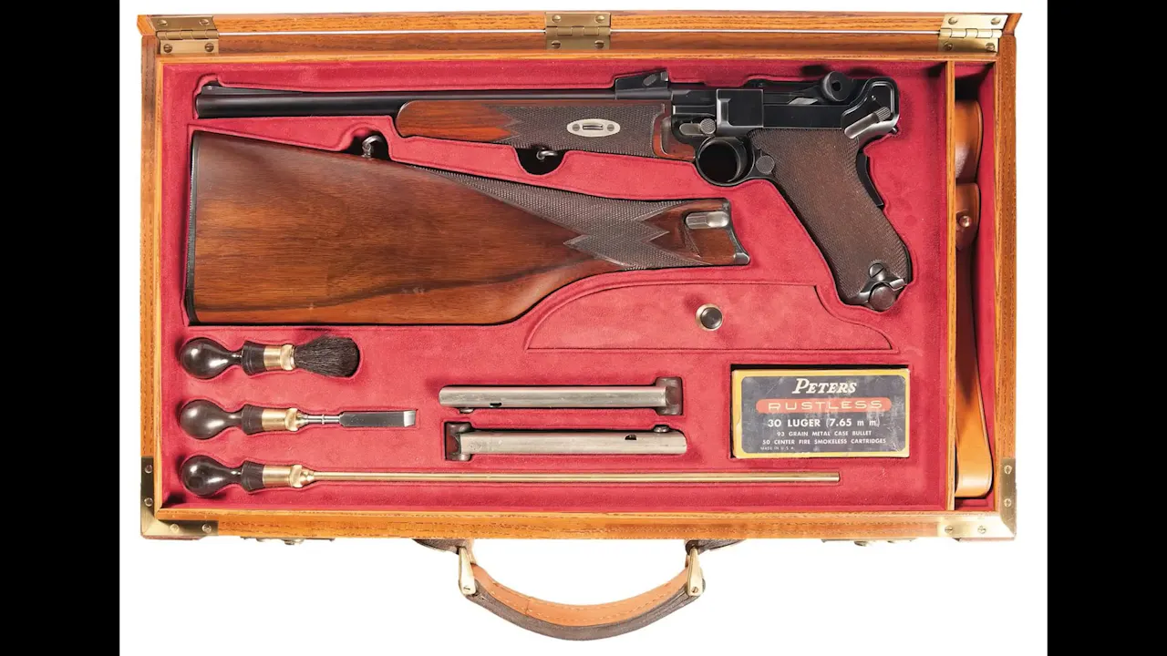 Very Rare Luger Carbine Model 1906/20 - History of Weapons & War
