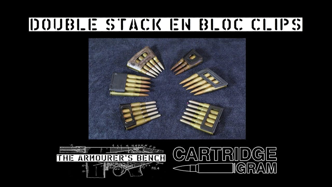 Double Stack En Bloc Clips Ft. Cartridge Gram - History of Weapons & War