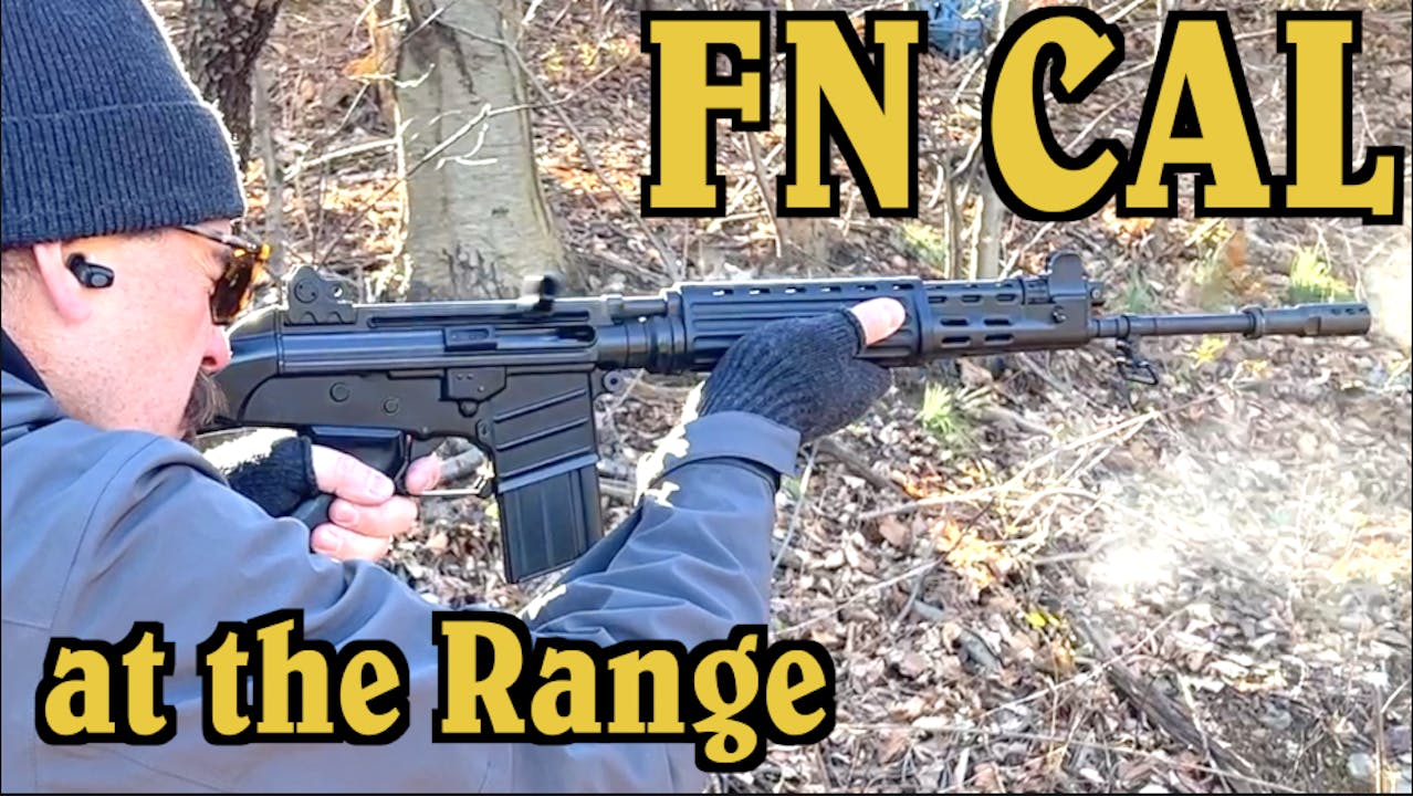 The Very Rare FN CAL at the Range - History of Weapons & War